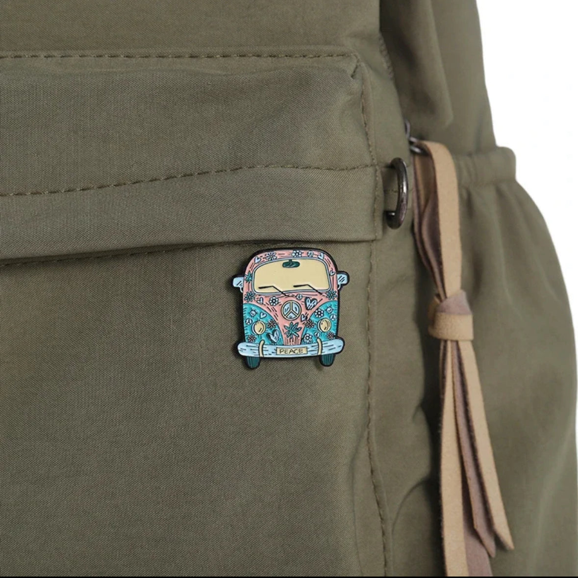 Pins / Badge - Travel Volkswagen Van – Let's jam